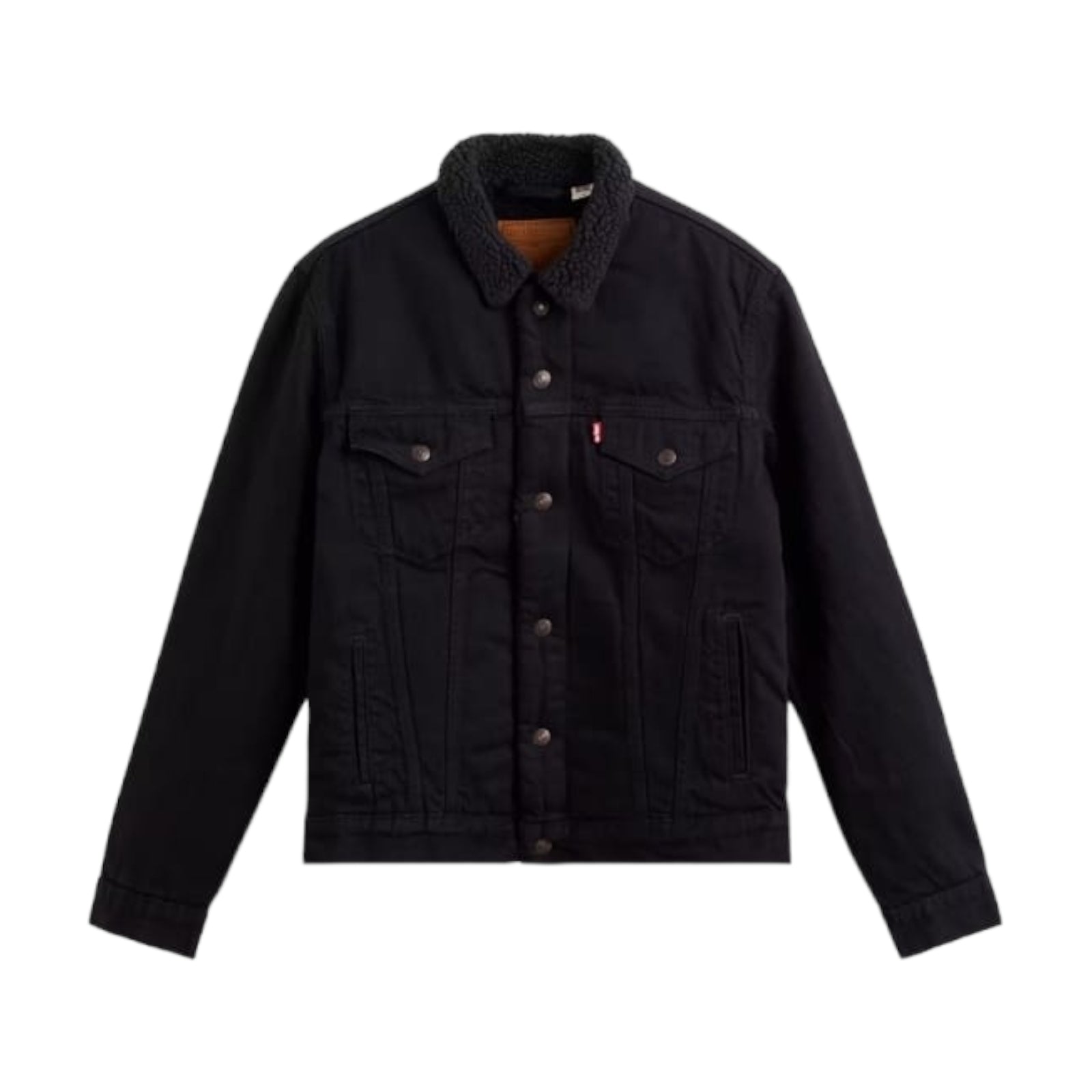 Giubbotti Uomo Levi's - Type Iii Sherpa Trucker Jacket - Nero – Miriade ...